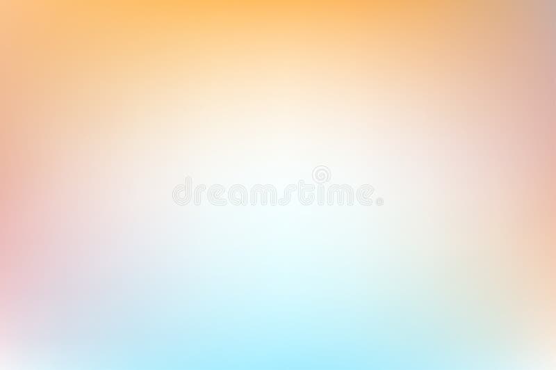 Colorful Holographic Gradient Background Design. Orange and Blue Color ...