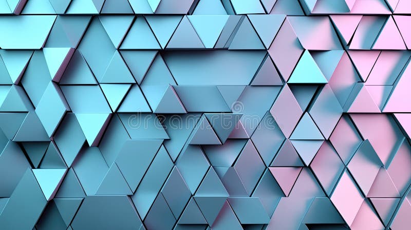A Colorful Holographic Silver Foil Texture with Small Triangles Forms a ...