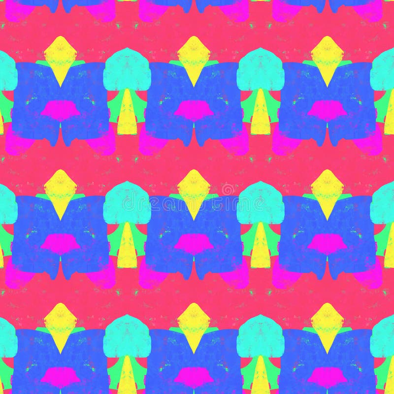 Abstract Repeated Pattern, Design Suitable for Digital Printing Stock ...