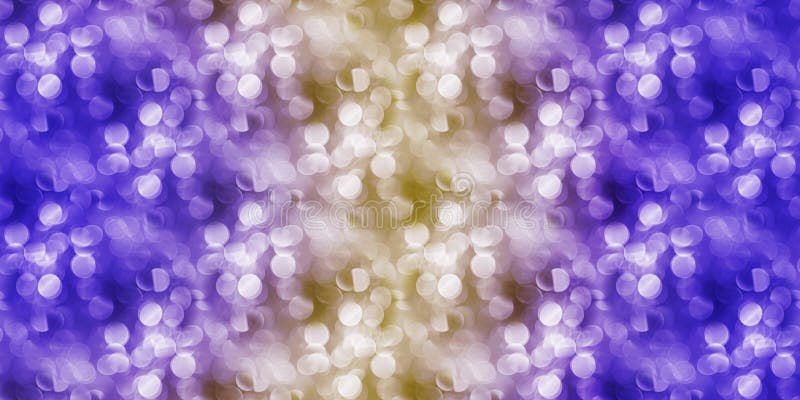 Colorful Horizontal Background with Round Bokeh. Large and Seamless ...