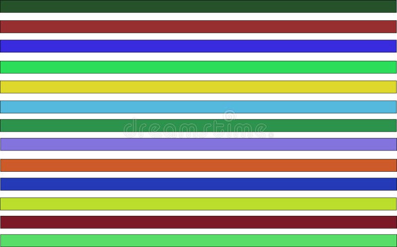 Colorful Horizontal Lines Wallpaper Background Stock Illustration ...