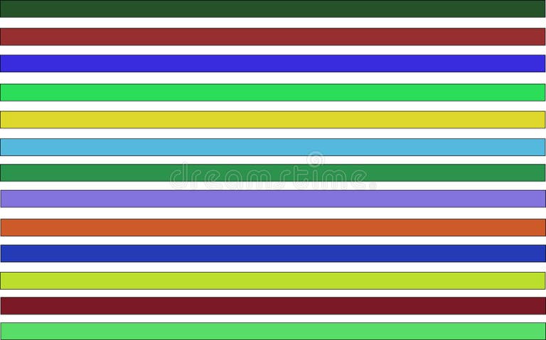 Colorful Horizontal Lines Wallpaper Background Stock Illustration ...