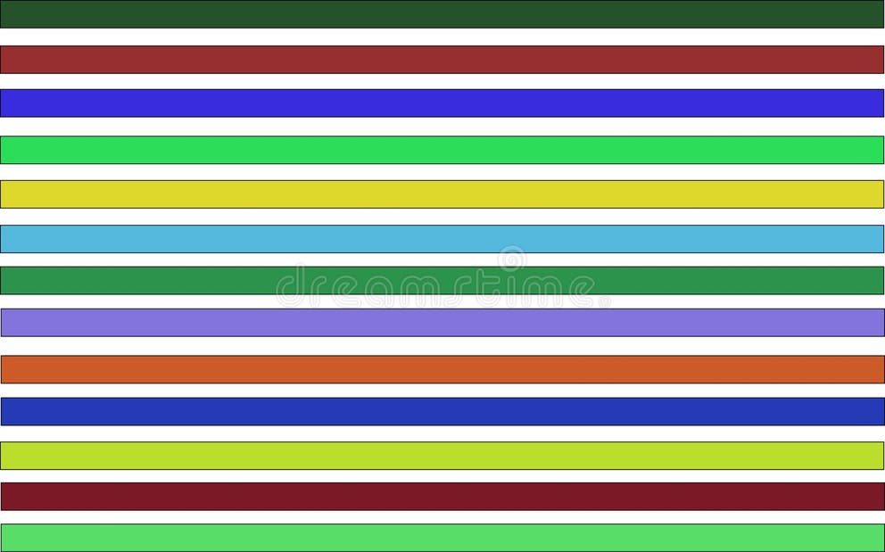 Colorful Horizontal Lines Wallpaper Background Stock Illustration ...