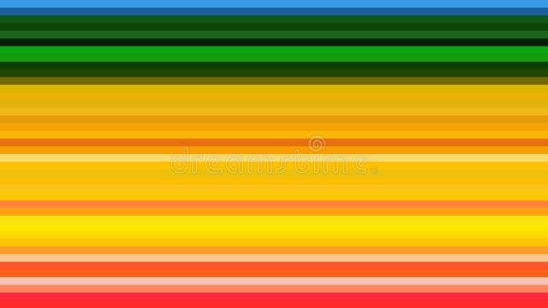 Colorful Horizontal Stripes Background Vector Image Stock Vector ...