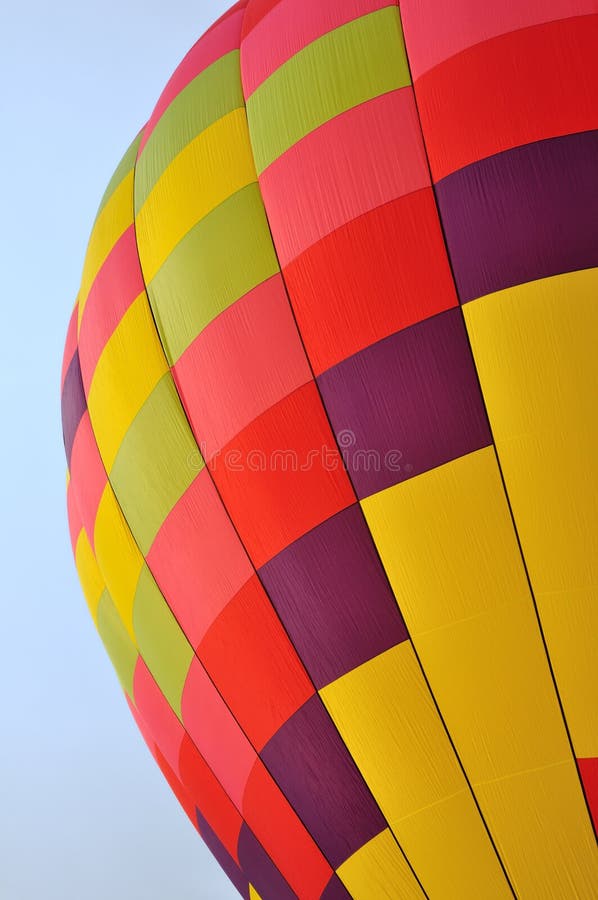 Colorful Hot Air Balloon stock photo. Image of patterns - 73913460