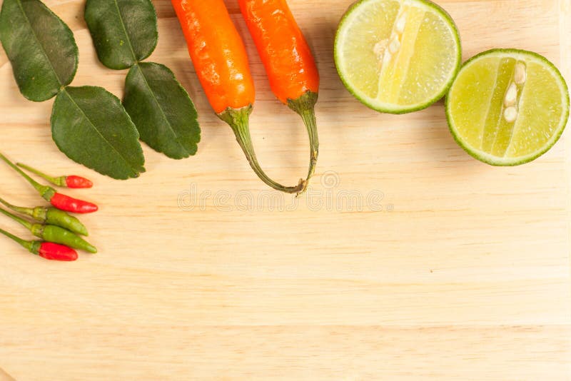 Chilli and lemon baskets stock photo. Image of tasty - 12192452