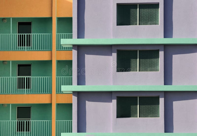 Colorful hotel stock image. Image of resort, travel, pink - 12046505