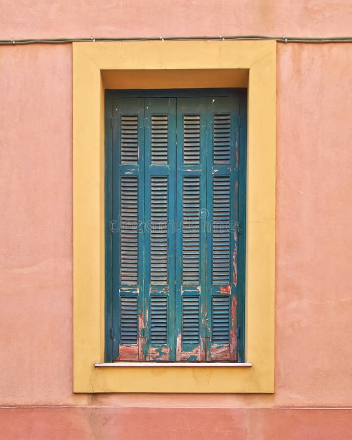 Colorful house window stock image. Image of greece, house - 28407983