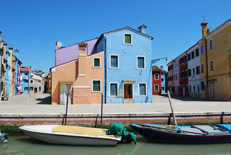 325 Colorful Row Houses Boats Stock Photos - Free & Royalty-Free Stock ...