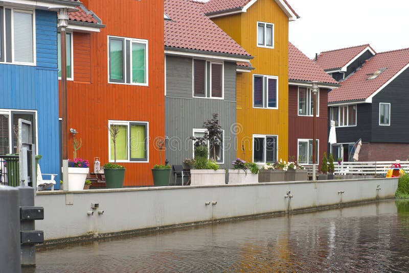 Colorful Houses Groningen Netherlands Stock Images - Download 164 ...