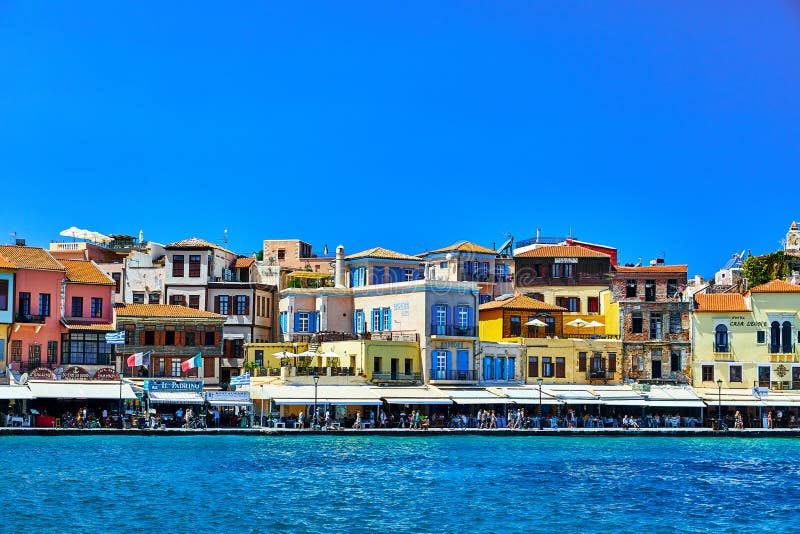 Colorful Houses Near the Sea Editorial Photography - Image of bright ...