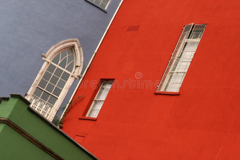 Colorful Houses On A Row In A Dublin Street Picture. Image: 6207550