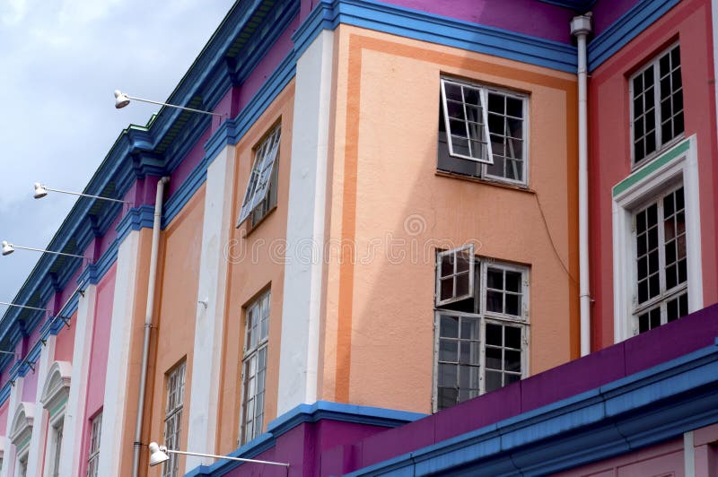 Colorful Housing in Denmark Stock Image - Image of house, frames: 10653435