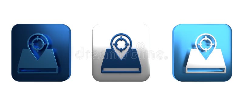 Gps Location Square Stock Illustrations – 8,367 Gps Location Square ...