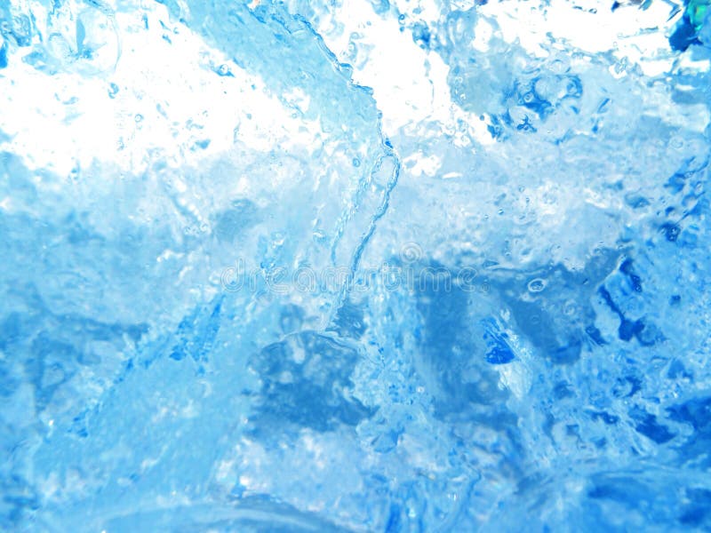 Colorful Ice. Abstract Ice Texture. Nature Background Stock Image ...