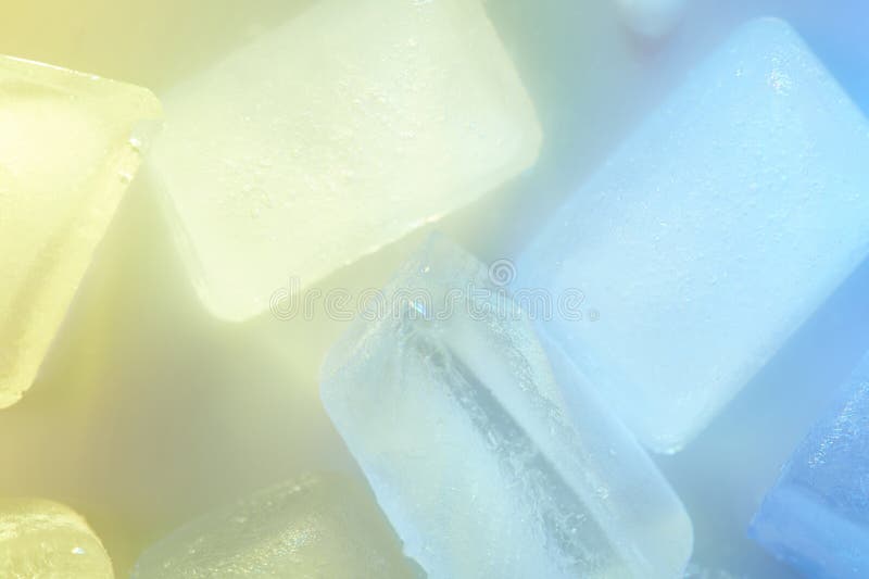 Colorful ice blocks stock image. Image of refreshment - 177933761