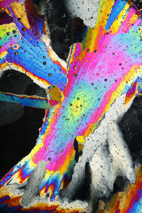 Colorful ice crystals stock image. Image of water, colorful - 7741421