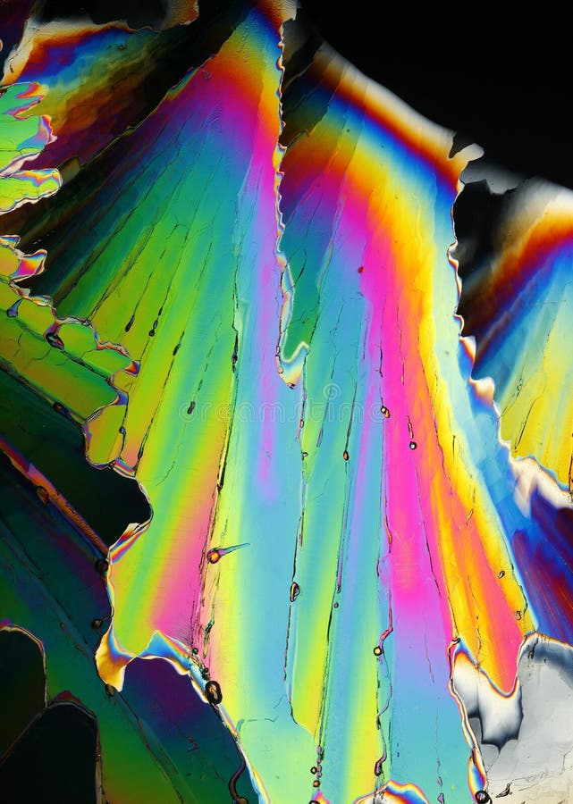 Colorful ice crystals stock image. Image of coloured, temperature - 7776685