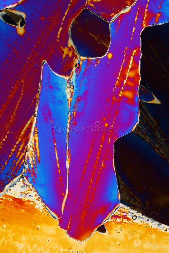 Colorful Ice Crystals Macro Stock Photo - Image of nature, microscopic ...