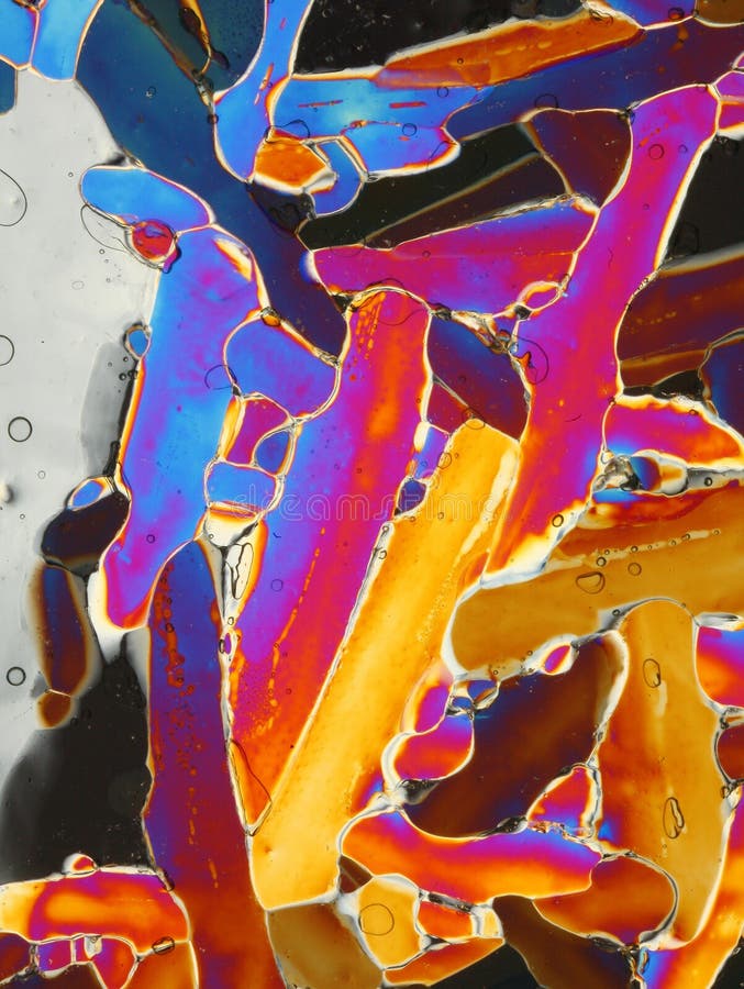 Colorful Ice Crystals Macro Stock Image - Image of bright, jumbled: 7805799