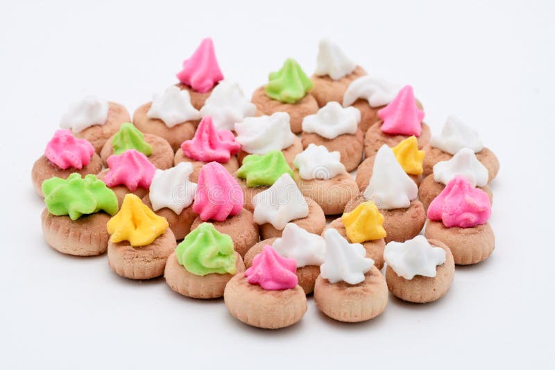 Colorful Icing Biscuit stock photo. Image of dessert - 14525910