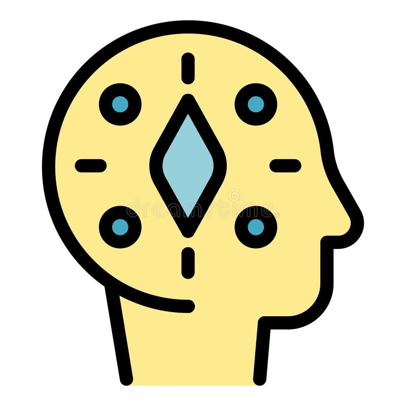 Human Head with a Diamond Inside Representing the Concept of Artificial ...