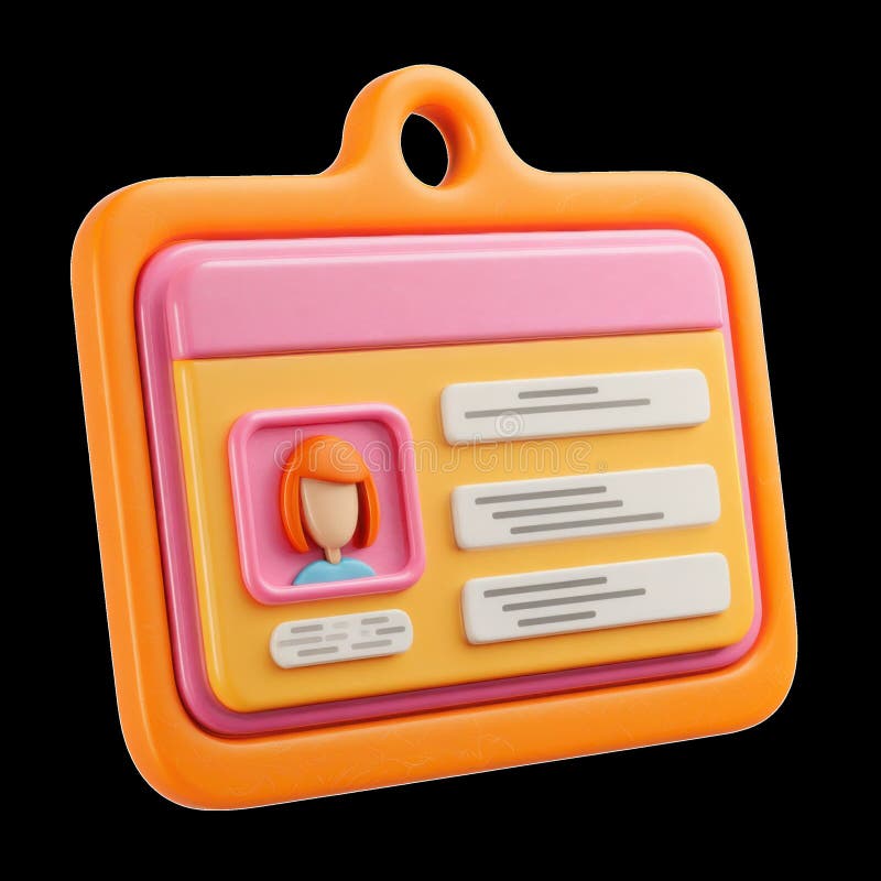 Colorful Identification Badge Toy Designed for Interactive Play and ...