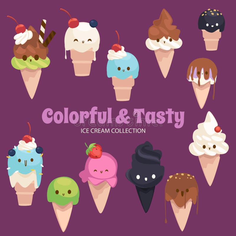 Cute Rainbow Objects Collection Stock Vector - Illustration of graphics ...