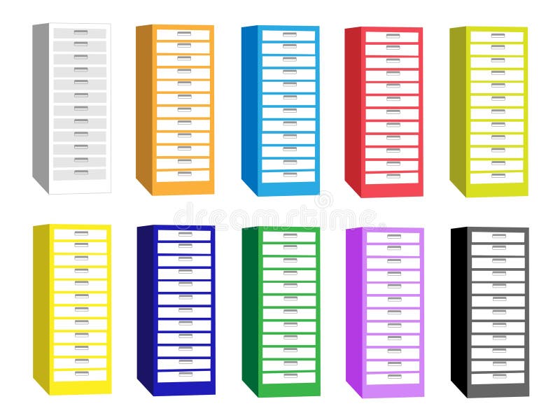 Automatic filing stock illustration. Illustration of organize - 27424406