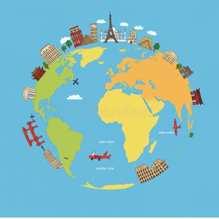 Various Other Iconic Structures Stock Illustrations – 54 Various Other ...