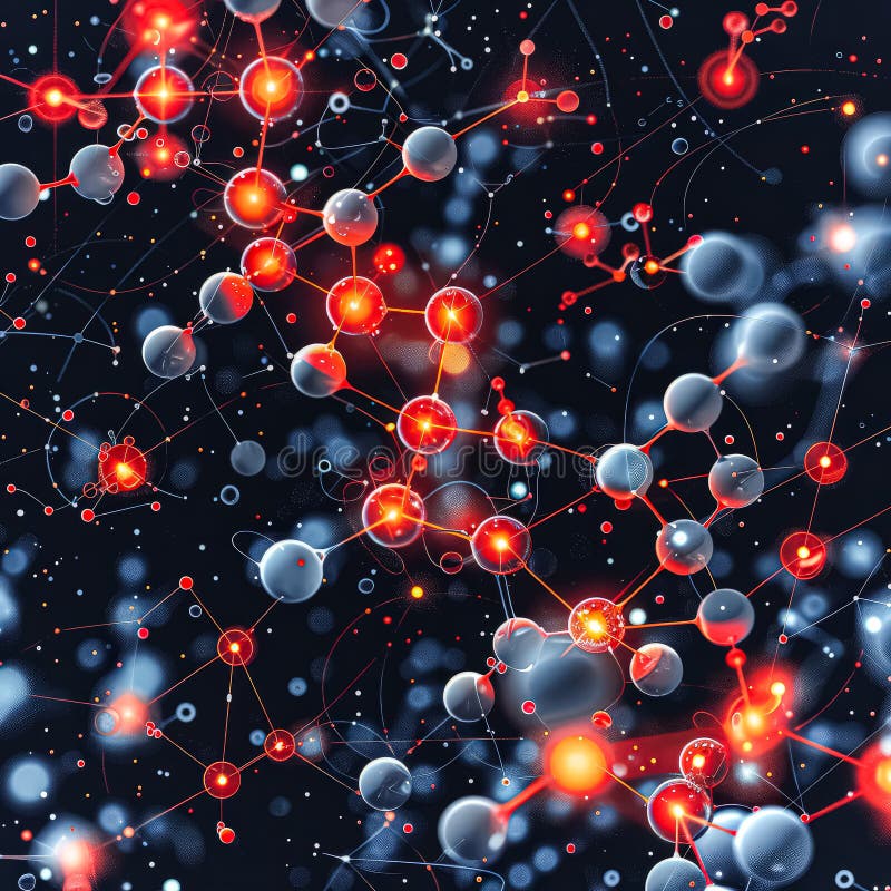 3d Glass Molecules Atoms Light Stock Photos - Free & Royalty-Free Stock ...