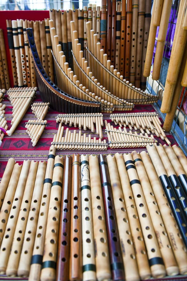 Colorful Indigenous Market of Otavalo Stock Image - Image of work ...