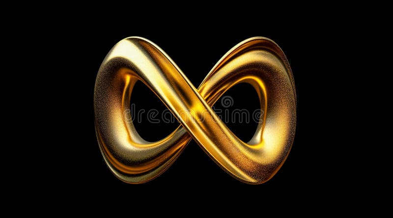 Colorful Infinity Shape Background. Infinity Symbol. Design for ...
