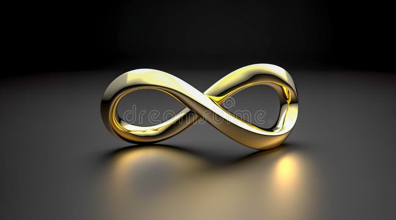 Colorful Infinity Shape Background. Infinity Symbol. Design for ...