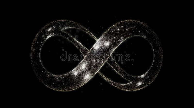 Colorful Infinity Shape Background. Infinity Symbol. Design for ...