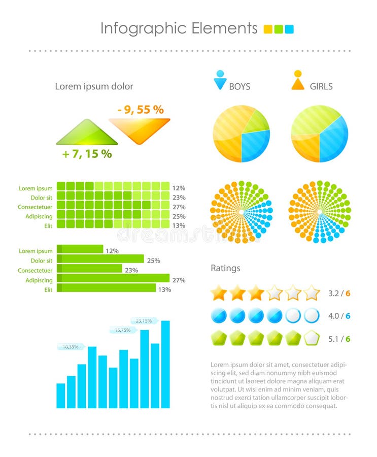 Business Statistics Graph, Demographics Population Chart, People Modern ...