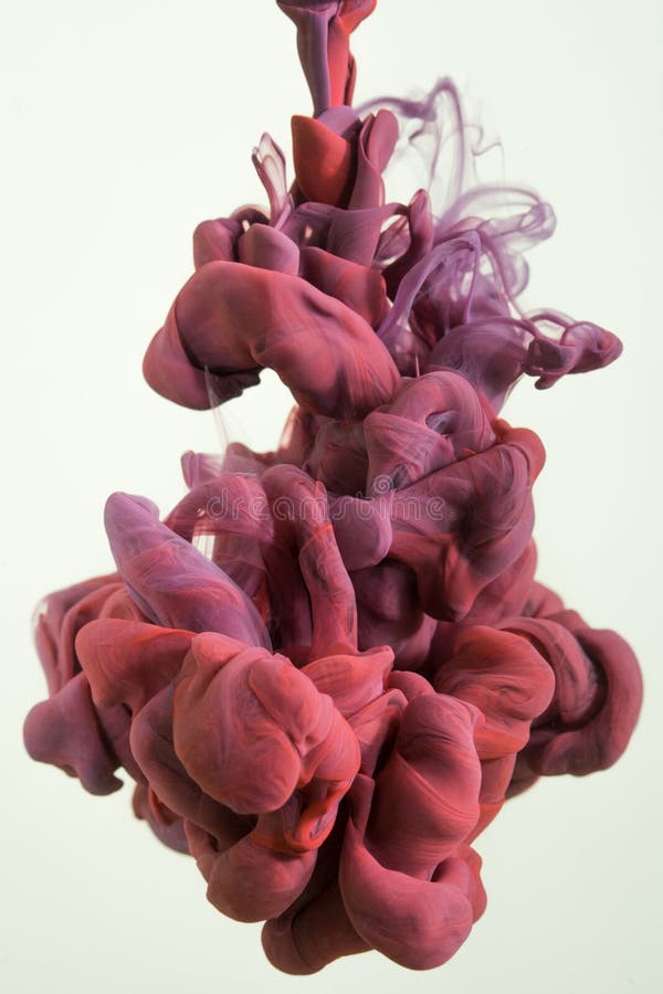 Color ink drops in water. stock image. Image of chemistry - 145415295