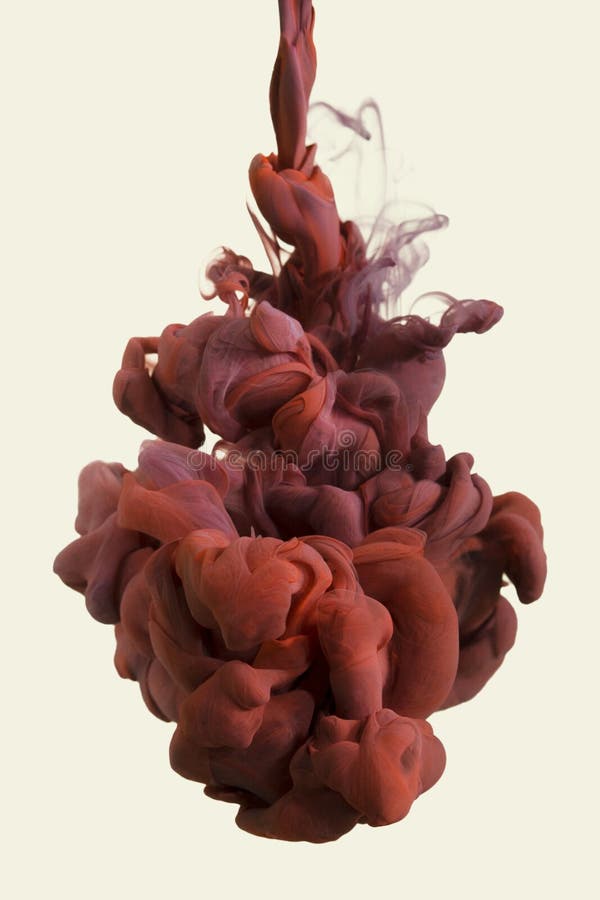 Color ink drops in water. stock photo. Image of blue - 145416534