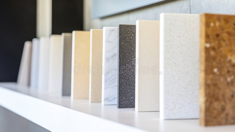 Different Insulation Panels Showing Various Colors and Textures ...