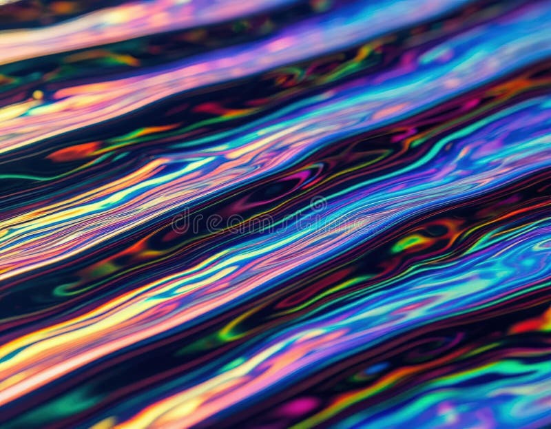 Colorful Interference Patterns on Surface of a Thin Liquid Film ...
