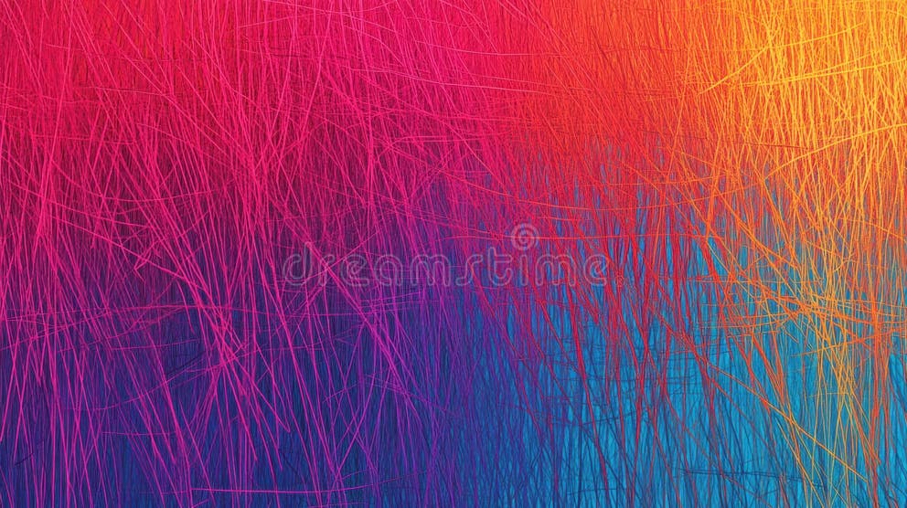 Colorful Intersecting Lines on a Vibrant Linear Backdrop Design Stock ...