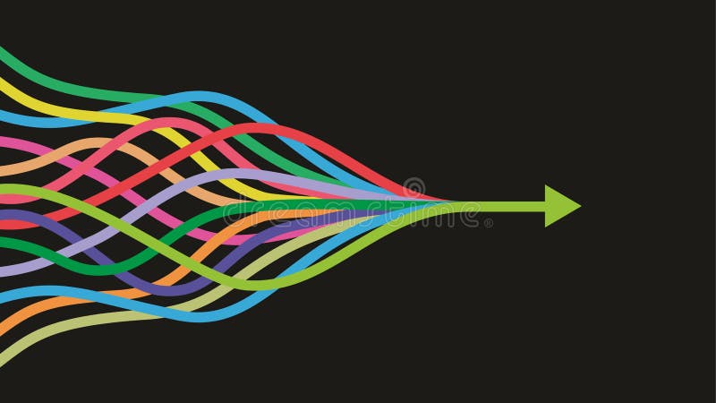 Intertwined Arrows Background Means Digital Web Directions Stock ... Intertwined Arrows Background Means Digital Web Directions Stock ...