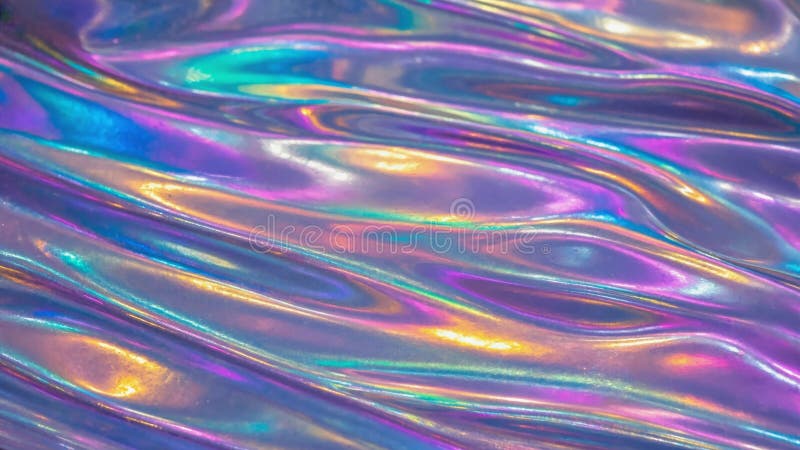 Colorful Iridescent Fabric Background Stock Image - Image of colorful ...