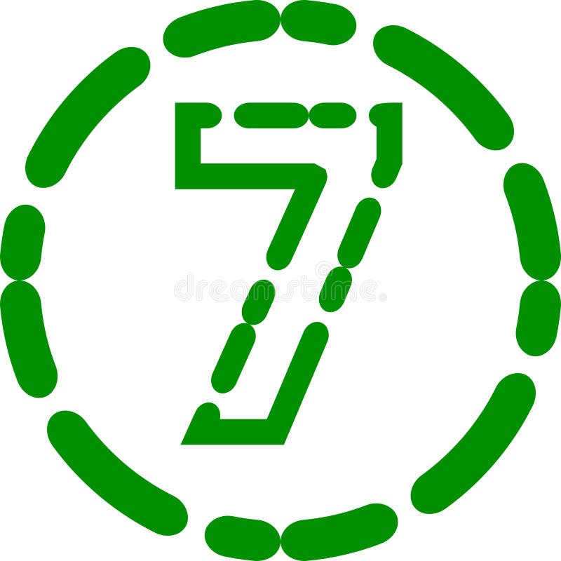 Colorful Irregular Dot Line Style Figure Stock Vector - Illustration of ...