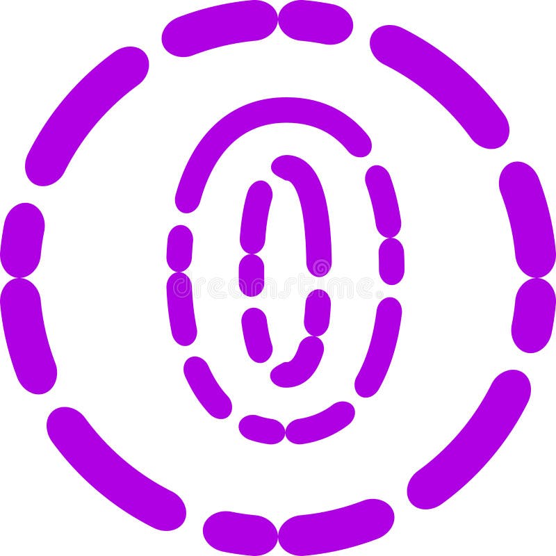 Colorful Irregular Dot Line Style Figure Stock Vector - Illustration of ...