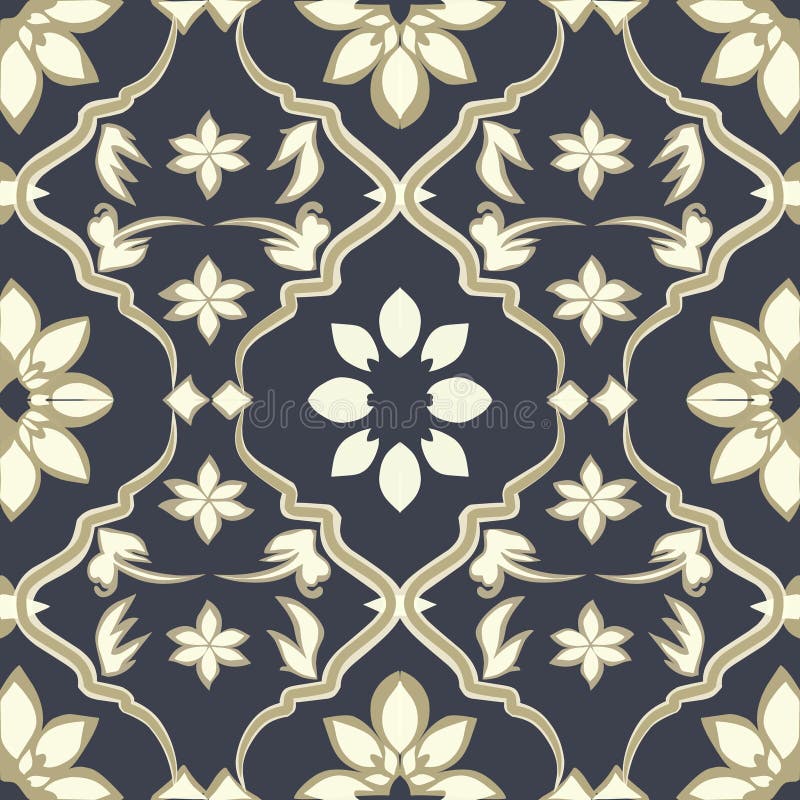 Colorful Islamic Arabesque Pattern – Traditional Muslim Art Background ...