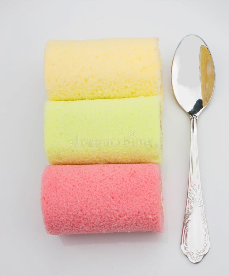 Colorful jam roll stock image. Image of breakfast, product - 33120675