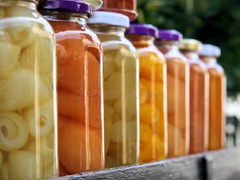 Colorful jars stock image. Image of food, sweet, airtight - 8819509