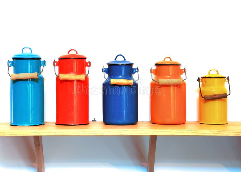 Colorful jars stock image. Image of food, sweet, airtight - 8819509