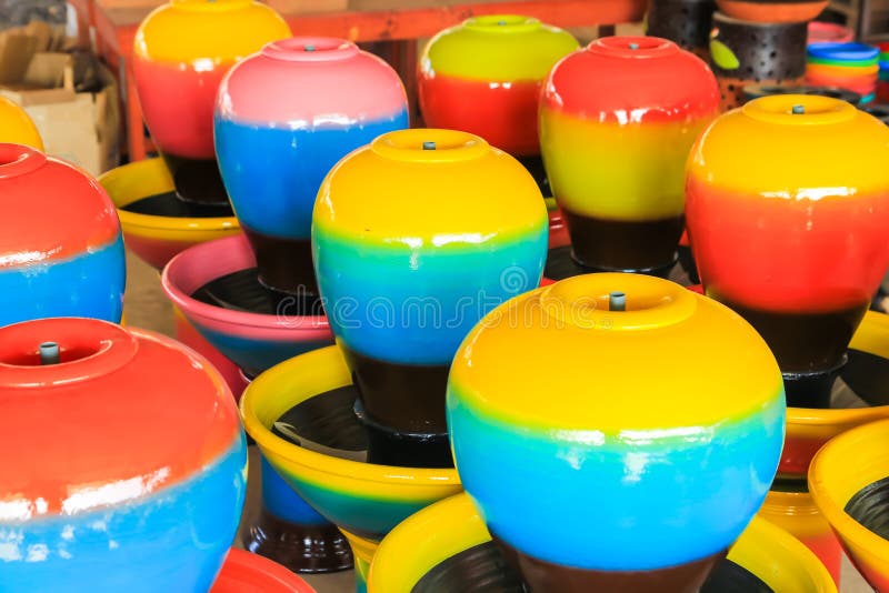 Colorful jars stock image. Image of food, sweet, airtight - 8819509